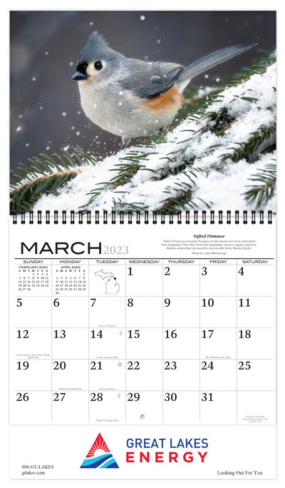 Michigan Promotional Calendar | Farley Promo